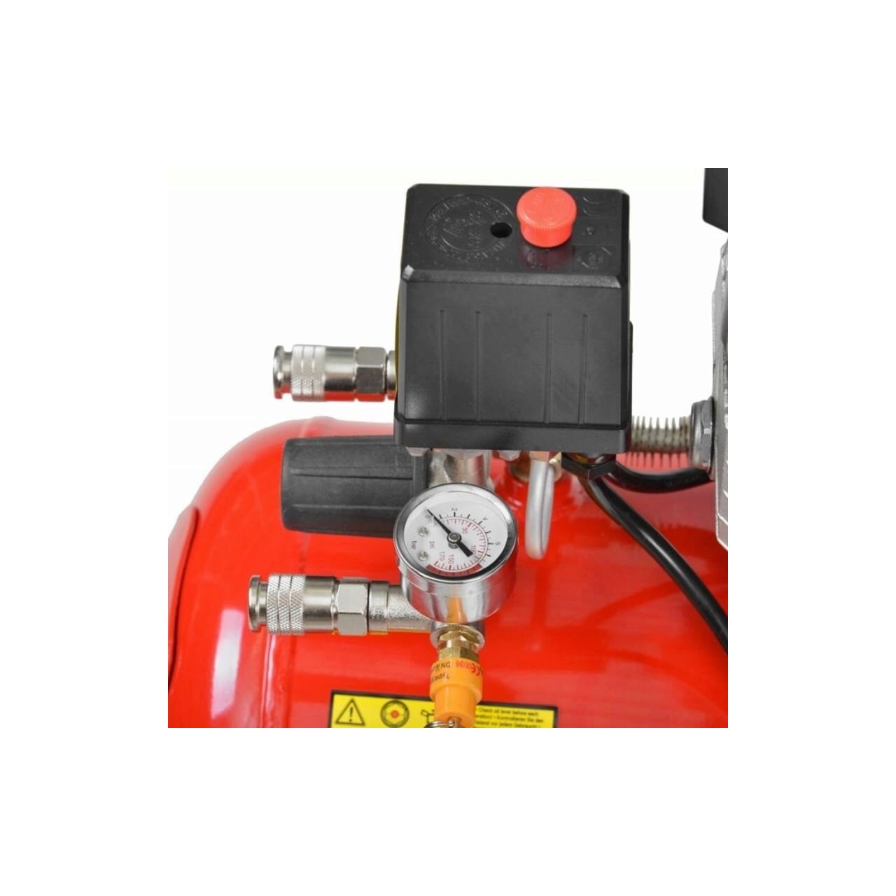 Compresor de aer HECHT 2355, volum rezervor 100 litri, putere 2200 W, putere aspirare 316 l/min ...