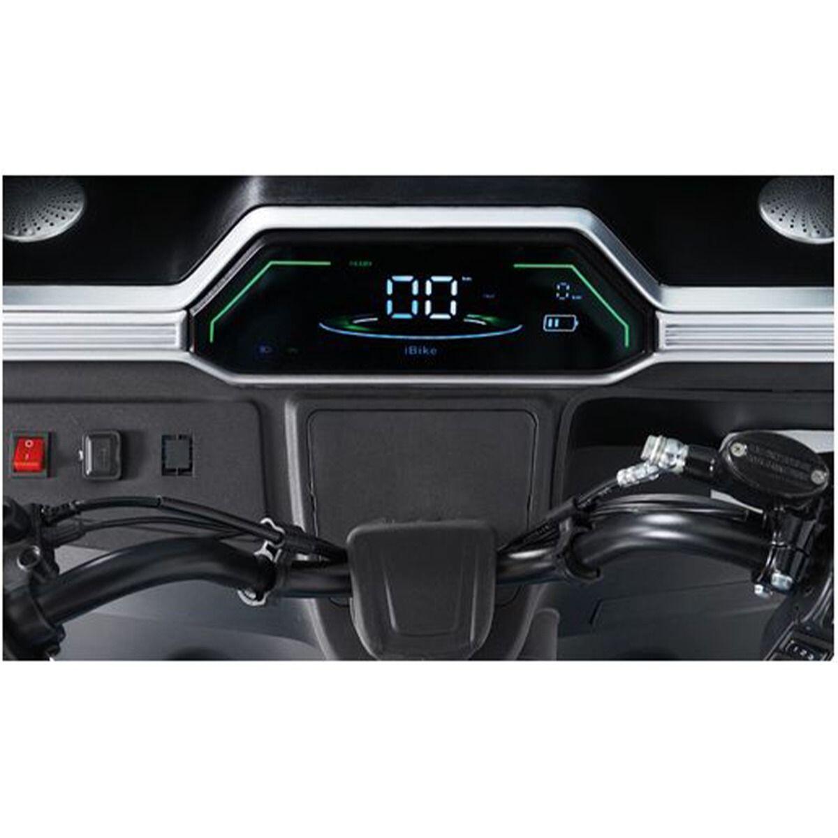 Tricicleta electrica KUBA OPTIMUS MAX cu cabina, alb, autonomie 60 km ...