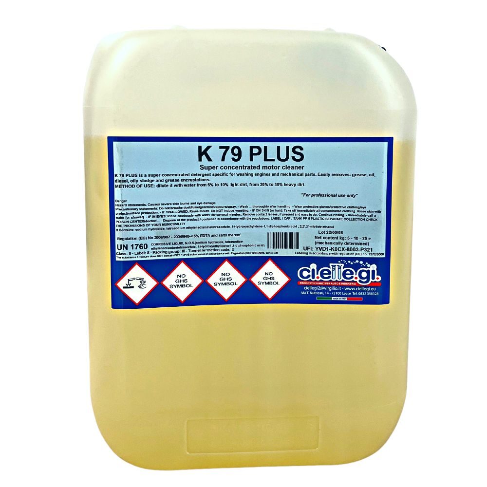 K79 plus - detergent superconcentrat pentru motoare 10kg - BRICOLAJ.RO
