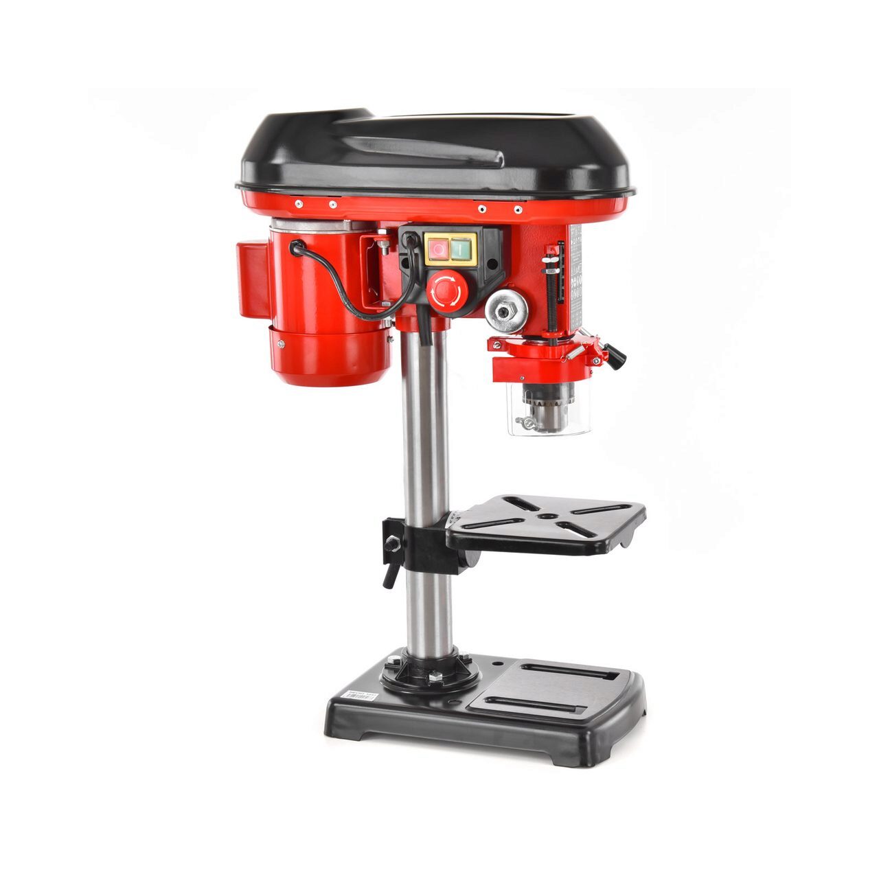 Masina de gaurit cu coloana HECHT 1055, putere motor 550 W, 9 viteze, deschidere maxima mandrina ...