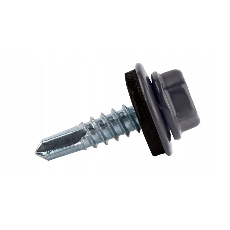 Surub autoforant cap hexagonal si saiba filet pentru metal Gbo 4.8x19 ...