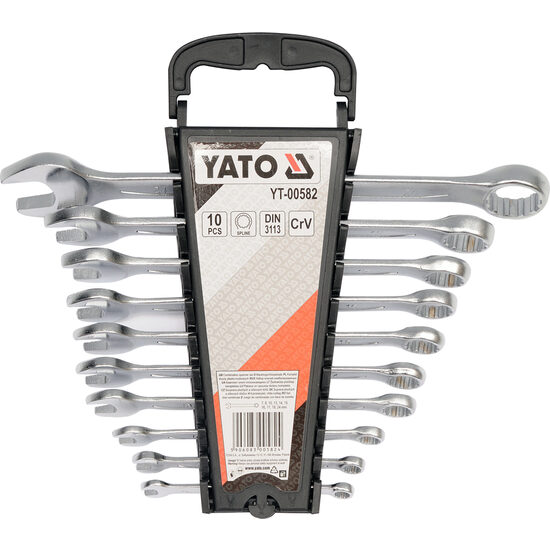 Set 10 chei combinate 7 - 24 mm Yato YT-00582 - BRICOLAJ.RO